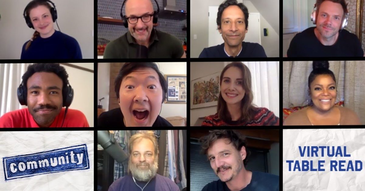 Community Cast Reunites for Table Read, Ready for That Movie Now