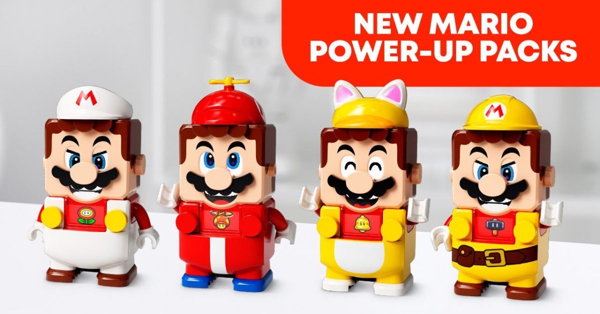 Super Mario Powers Up with New LEGO Packs Coming in August