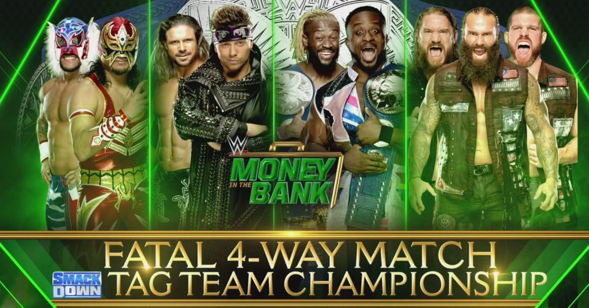 WWE SmackDown Fatal 4-Way Tag Team Champ at Money in the Bank