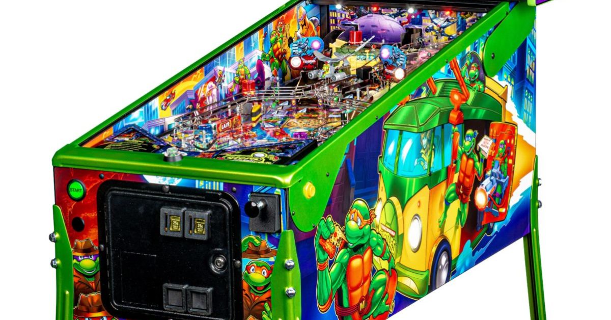 Stern Pinball's New TMNT Machines Will Make You Say Cowabunga