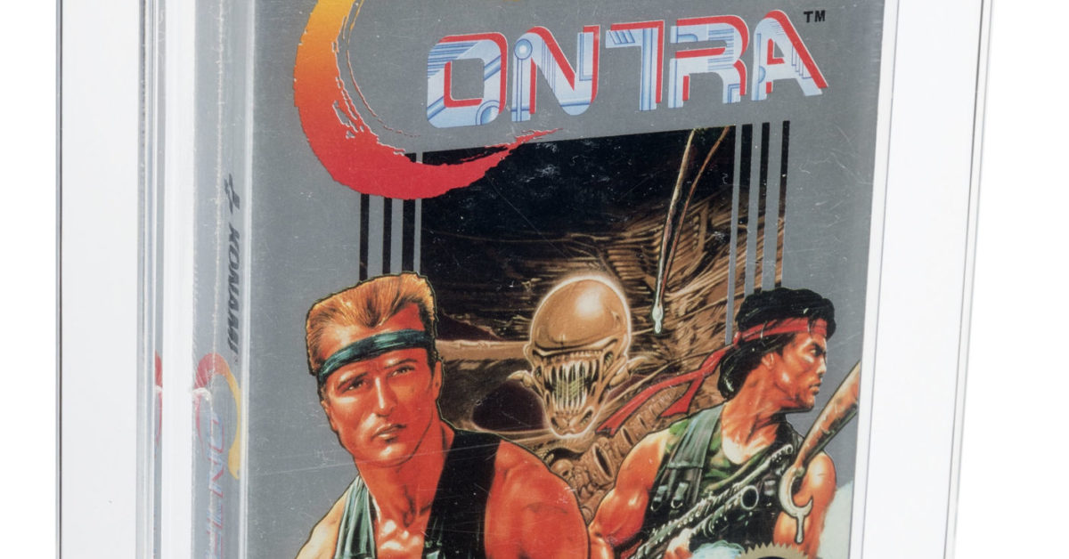 The Original Contra For NES Is Up For Auction Boxed & Sealed