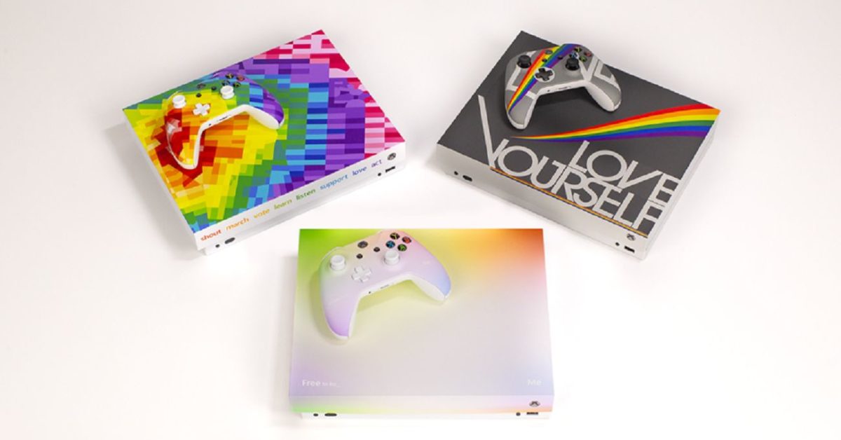 Microsoft Is Giving Away Three Xbox One X Pride Consoles
