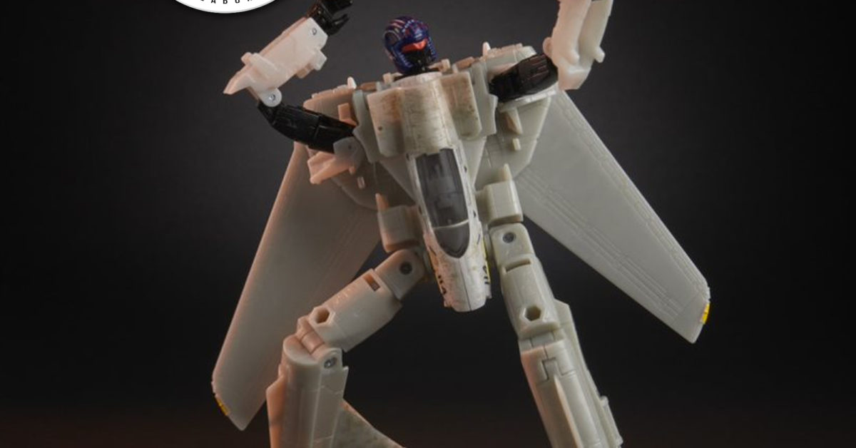 Transformers and Top Gun Crossover for Maverick Autobot from Hasbro