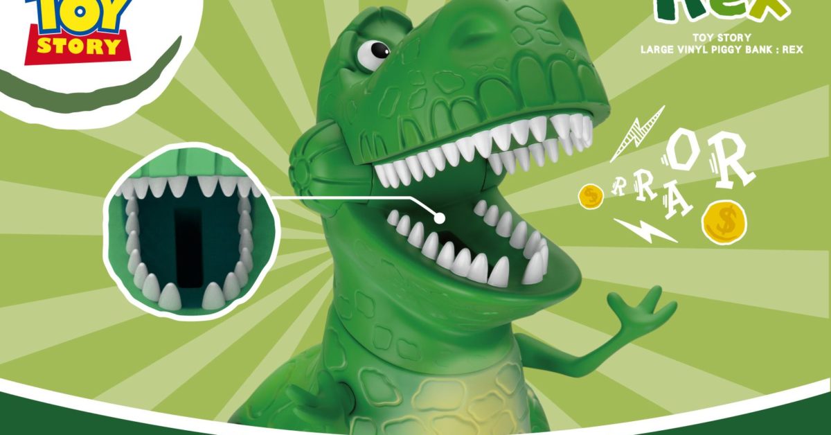 Toy Story Rex Gets Enlarged with New Beast Kingdom Collectible