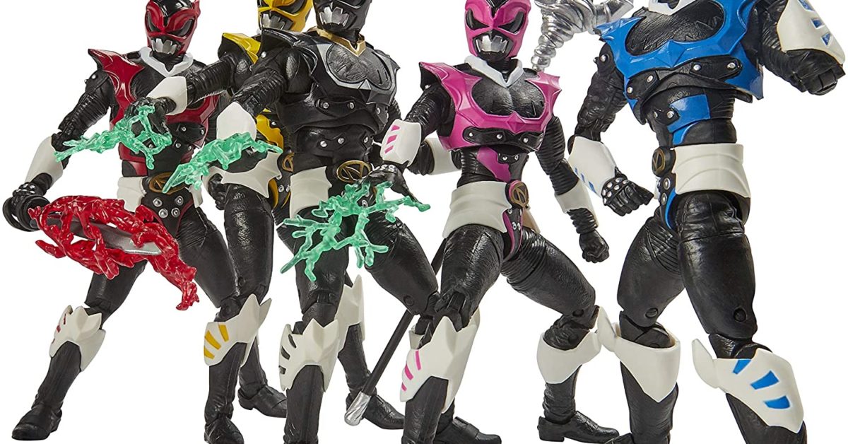 Power Rangers Psycho Rangers Gets Hasbro Amazon Exclusive 5-Pack