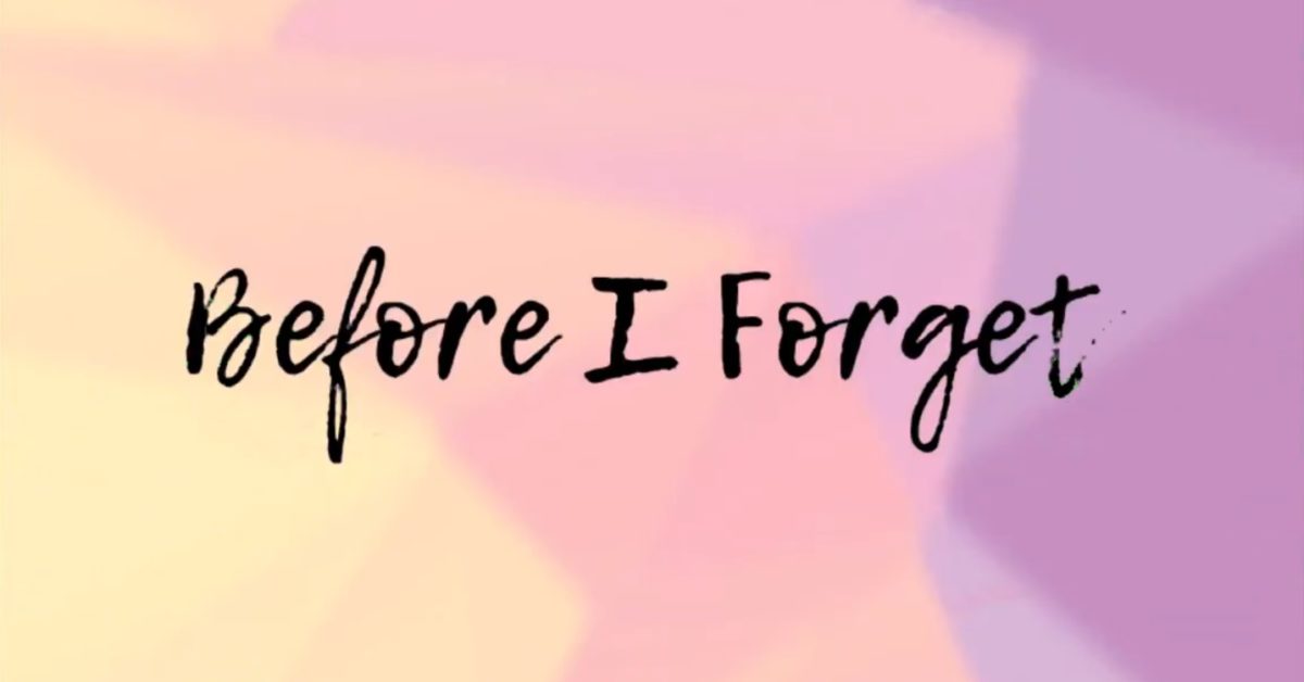 Before I Forget WIll Be Launching On PC In Mid-July