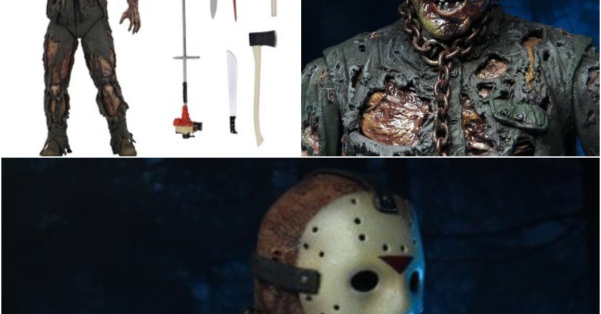 NECA Shocks Horror Fans With Jason Voorhees Figure From The New Blood