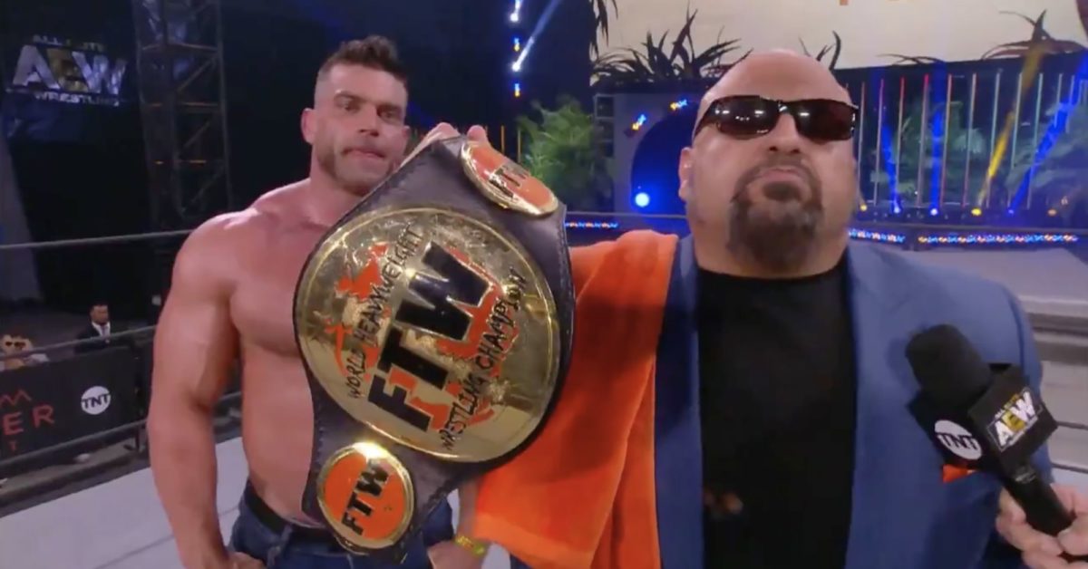 Fyter Fest: Taz Revives ECW's FTW Championship, Gives It to Brian Cage