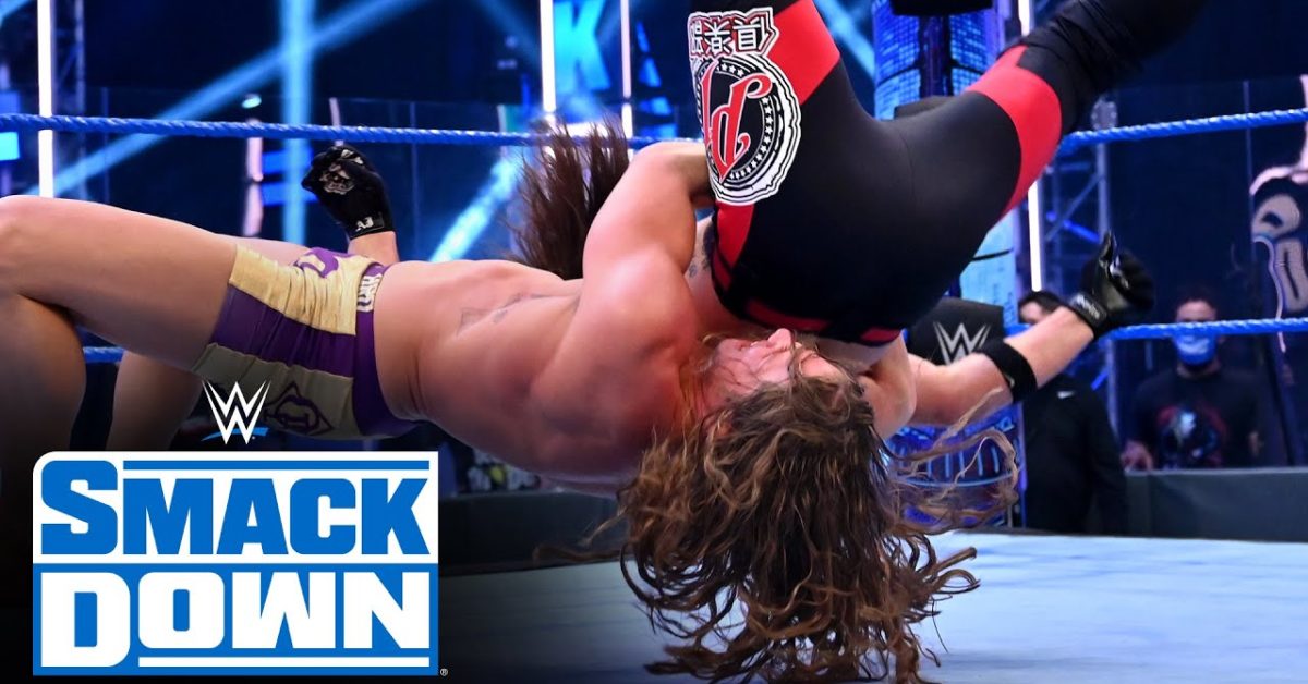 WWE Smackdown 7/17/20 Part 2 - AJ Styles vs. Matt Riddle Again
