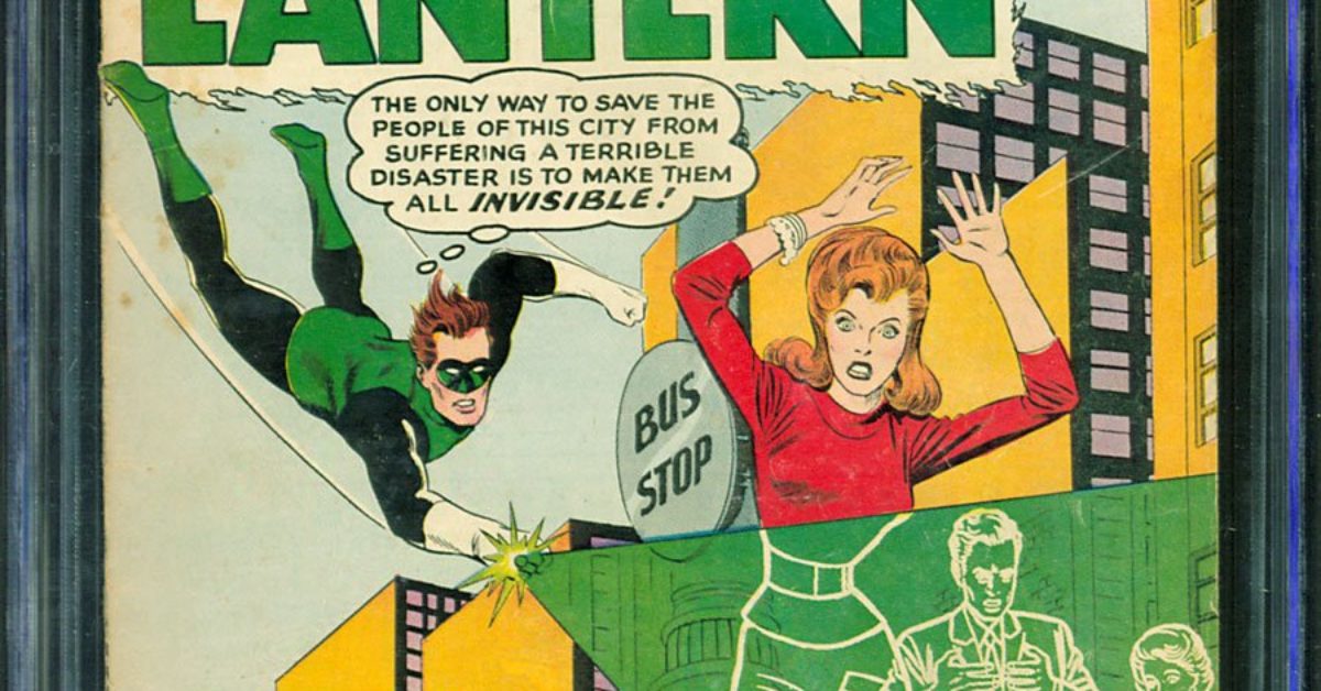 Green Lantern Enemy Sinestro's First Appearance On Auction