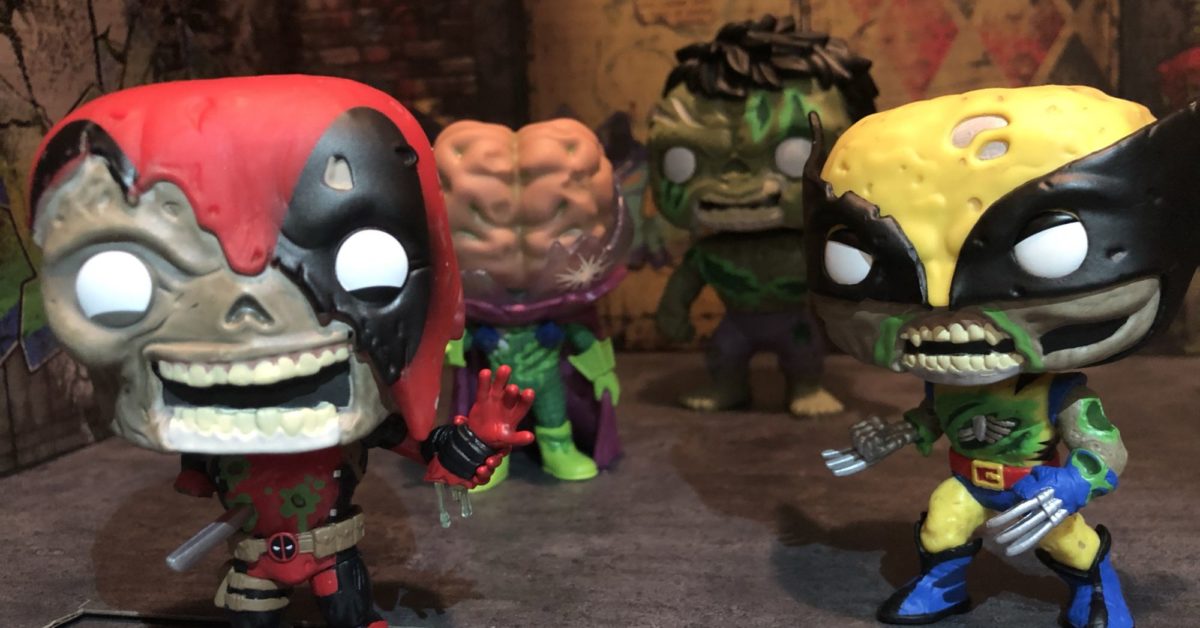 Marvel Zombies Funko Pops Rise with Wolverine and Deapool
