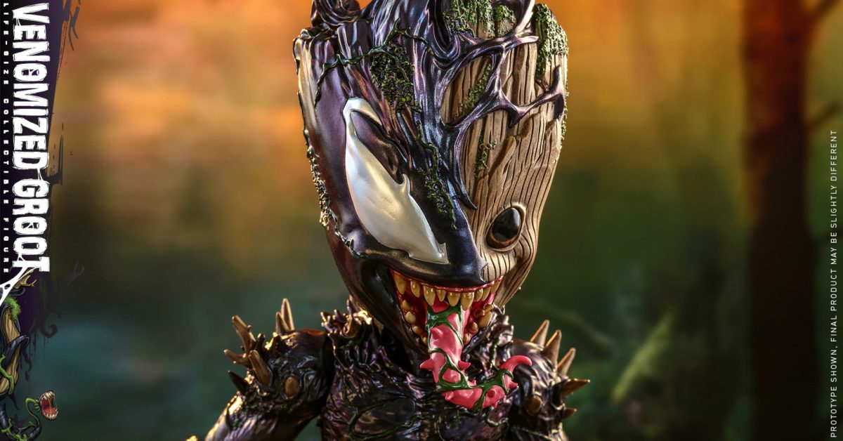 Groot Gets Venomized With New Life Size Figure from Hot Toys