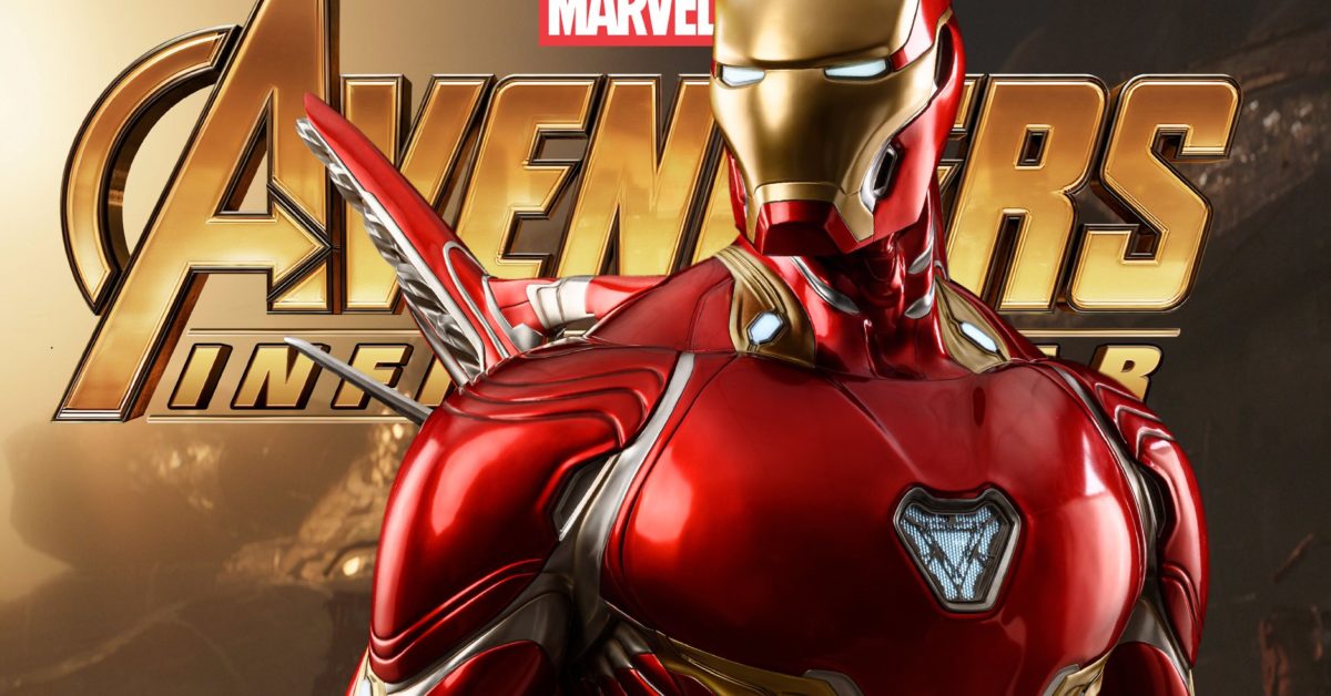 Iron Man Mark 50 Armor Gets New Life-Size Statue from Queen Studios