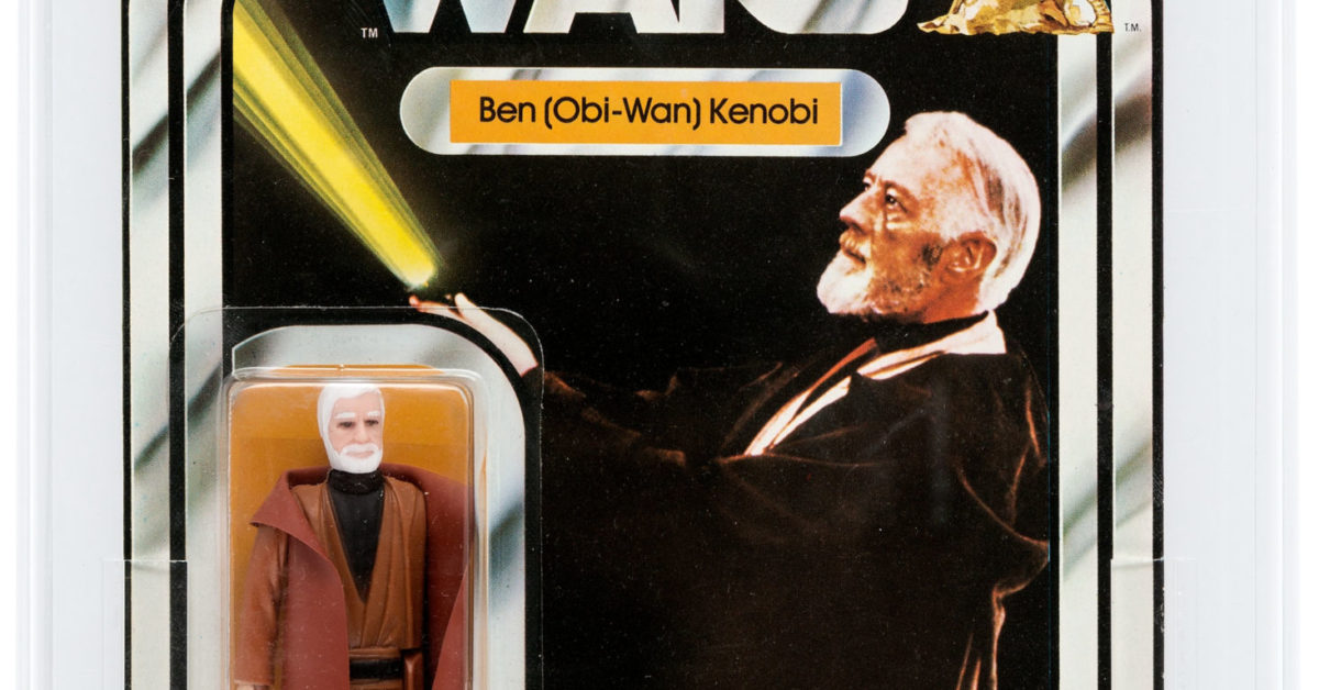 Kenner Star Wars Obi-Wan 12 Back C Card Figure At Heritage Actions