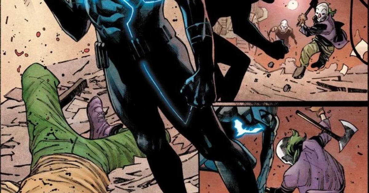 No, Luke Fox is Not The New Batman in Joker War Zone #1