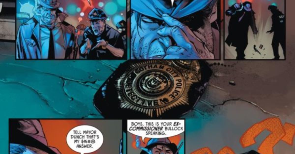 Harvey Bullock, Police Commissioner Again? Detective Comics #1028