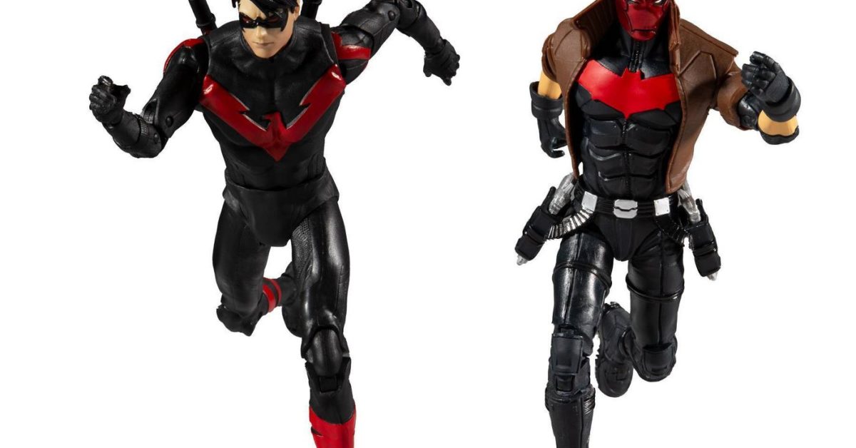Red Hood and Nightwing McFarlane Toys 2-Pack Finally Arrives