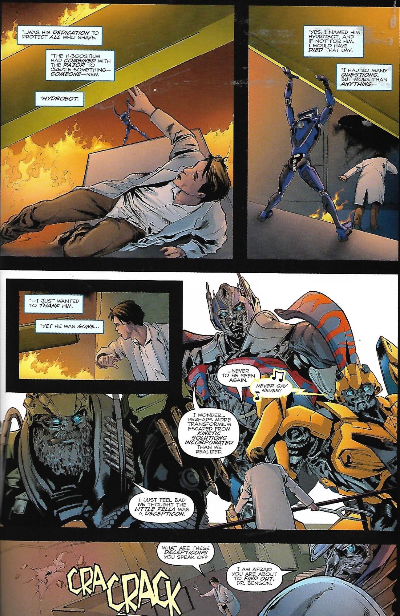 Schick Hydrobot & The Transformers: A New Friend #1 - Bleeding Cool ...