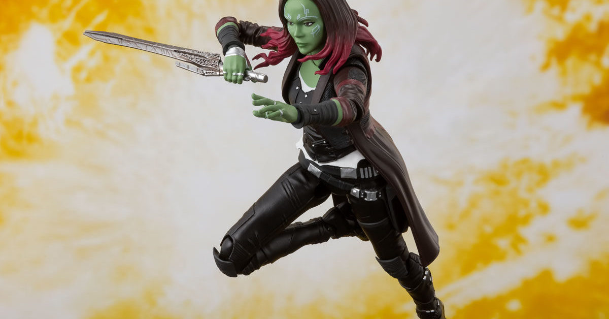 Guardians of the Galaxy Gamora Joins S.H. Figures Marvel