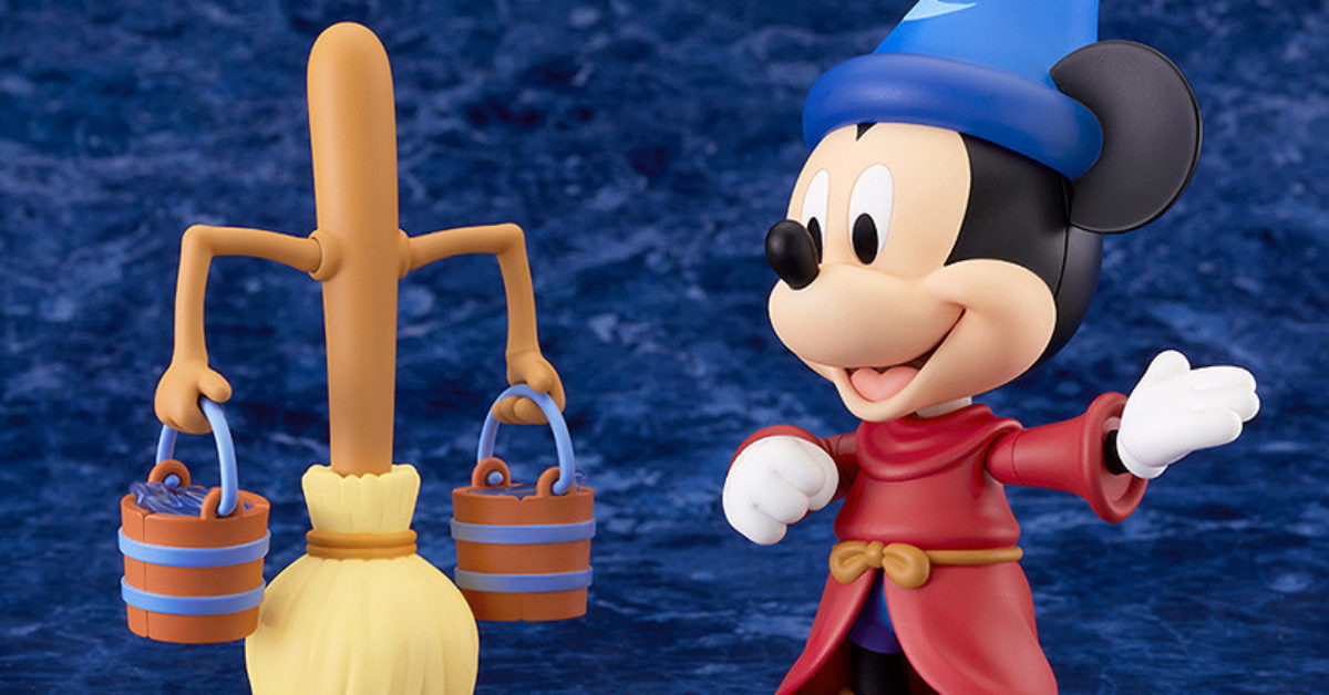 Mickey Mouse Becomes the Sorcerer’s Apprentice with Good Smile