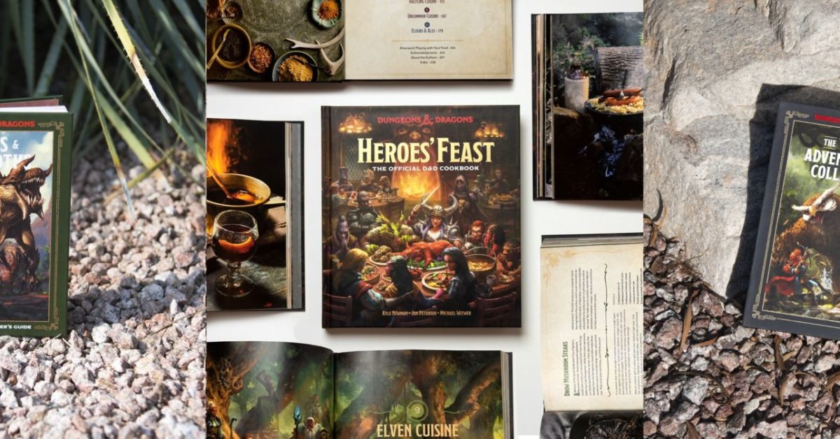 Giveaway: Multiple Dungeons & Dragons Books From Ten Speed Press