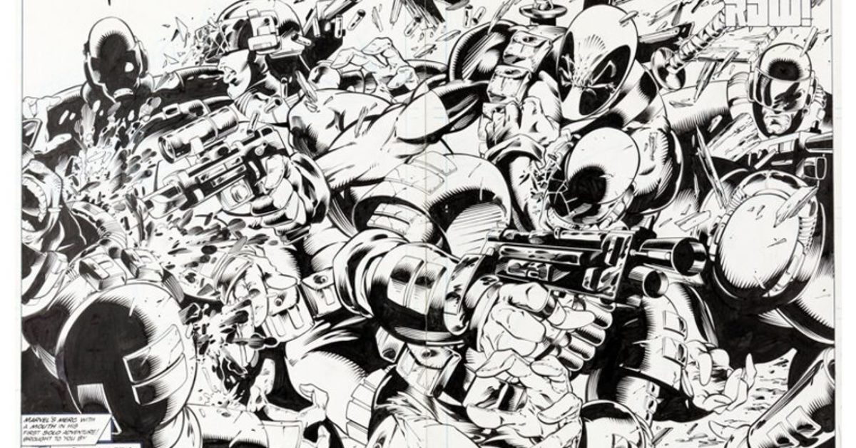 Deadpool Circle Chase Pages On Auction At Heritage Right Now