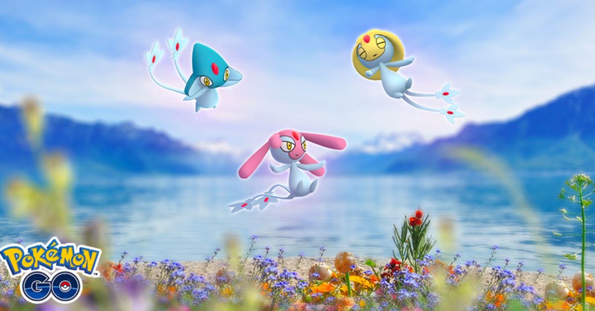 Azelf Mesprit And Uxie Return To Pokémon Go Tomorrow