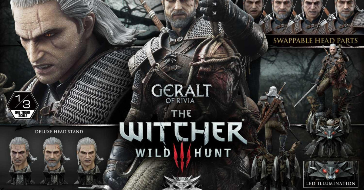 The Witcher 3: Wild Hunter Gets New Statue from Prime 1 Studio