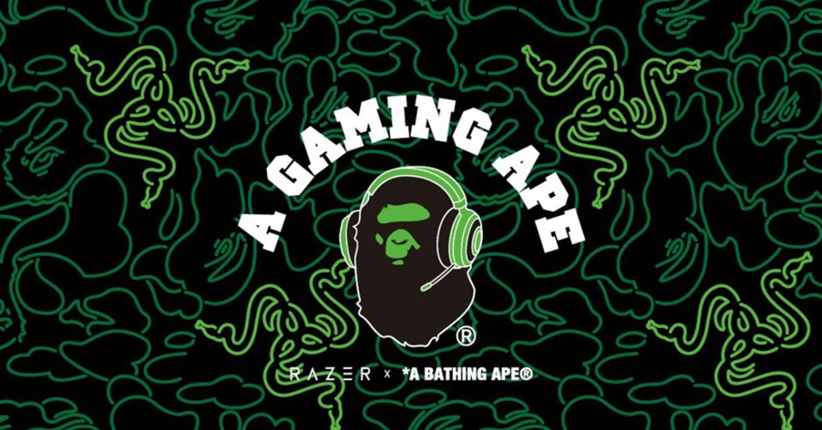 Razer Partners With A Bathing Ape For A New Line Of Products