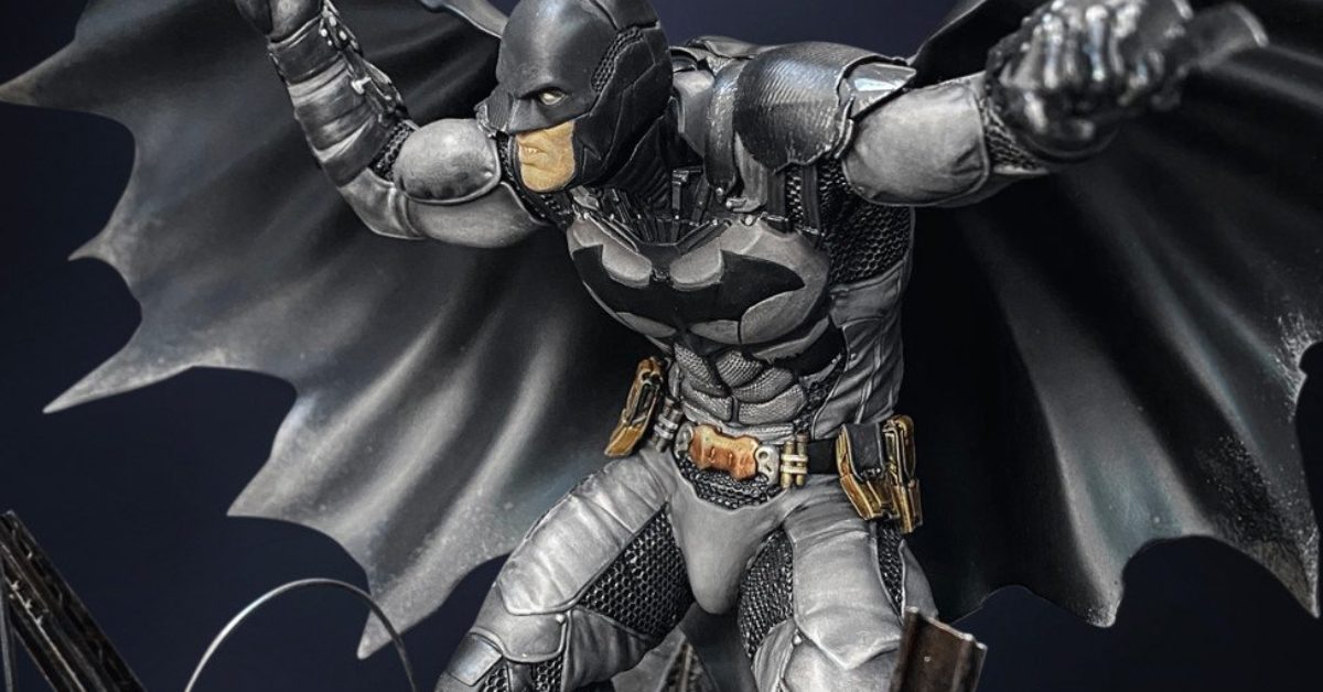 Batman Gets A New Arkham Knight Statue with Silver Fox