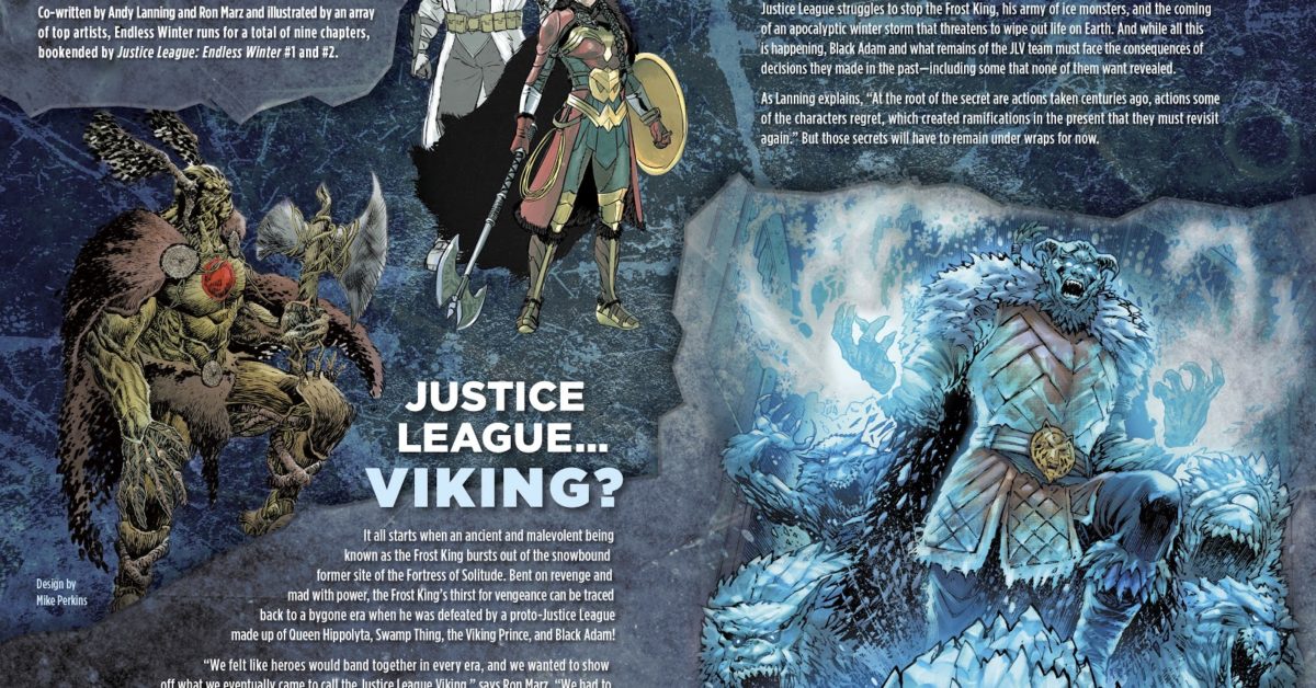 Endless Winter Preview and Checklist in This Week's DC Comics