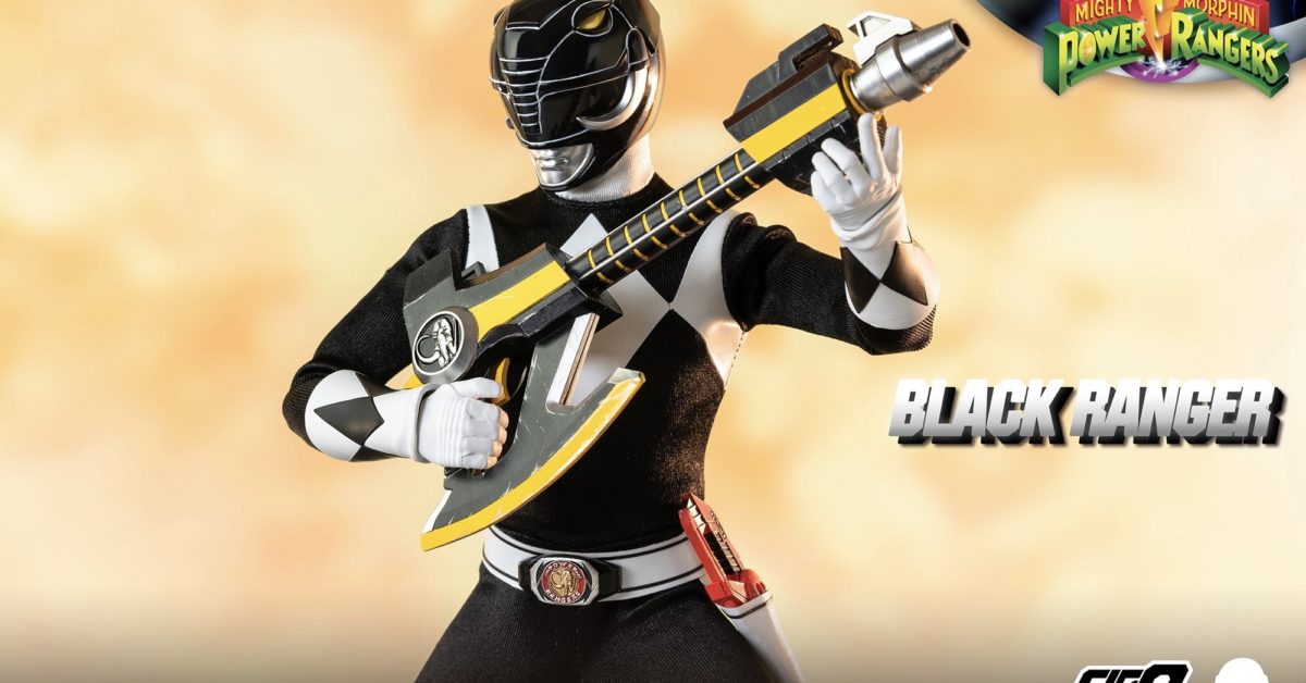Power Rangers Black Ranger Brings the Might to Hasbro and threezero