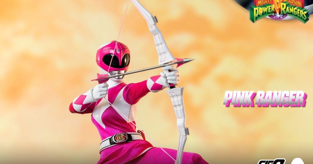 Pink Power Rangers Time Force Red