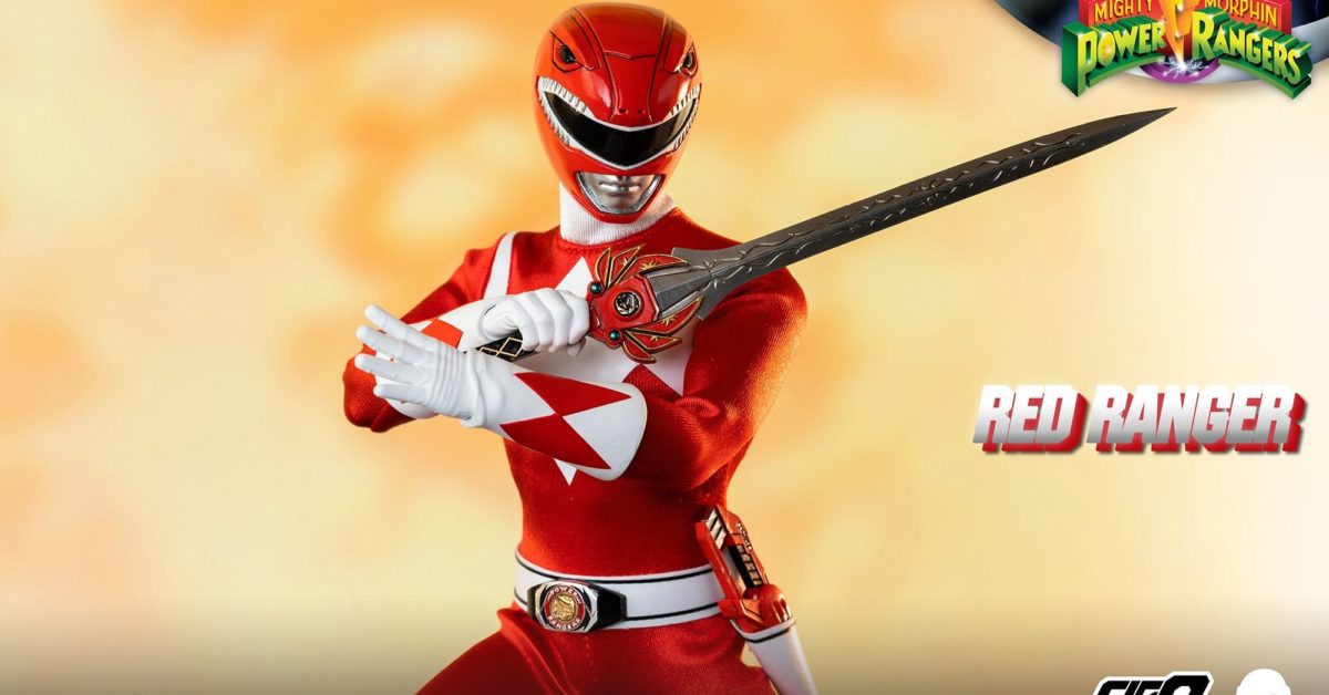 Red Ranger Morphs into Action with threezero’s Power Rangers Reveal