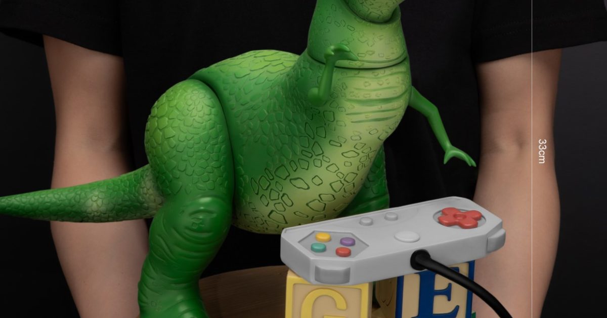 Toy Story Rex Gets a High Score With Disney Beast Kingdom Statue