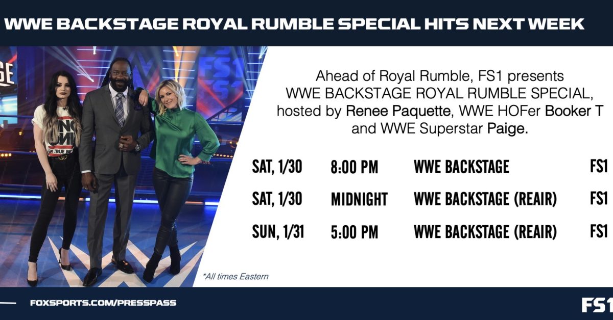 Renee Paquette Returns to WWE Again for Royal Rumble Backstage