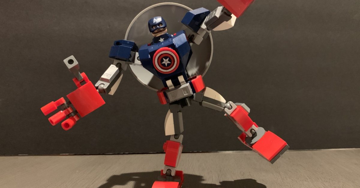 Let's Take A Look At The LEGO Captain America Mech Armor Set