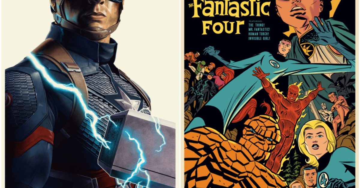 Mondo Selling New Captain America, Fantastic Four Posters Tomorrow