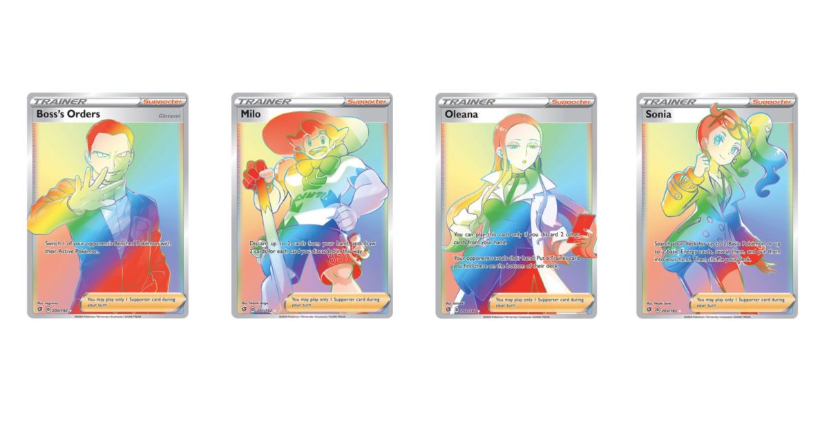 The Rainbow Rare Pokémon Cards Of Pokémon TCG: Rebel Clash Part 3