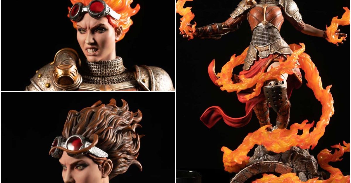 Magic: The Gathering Chandra Nalaar Brings the Heat to XM Studios