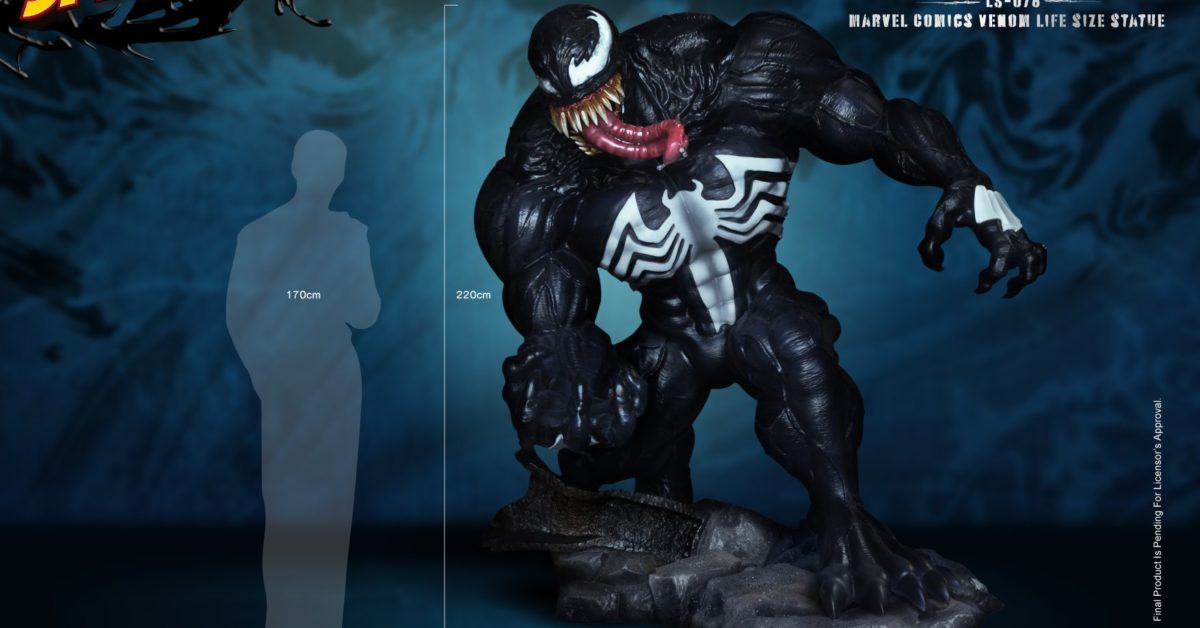 Venom Gets Monstrous Life-Size Statue From Beast Kingdom