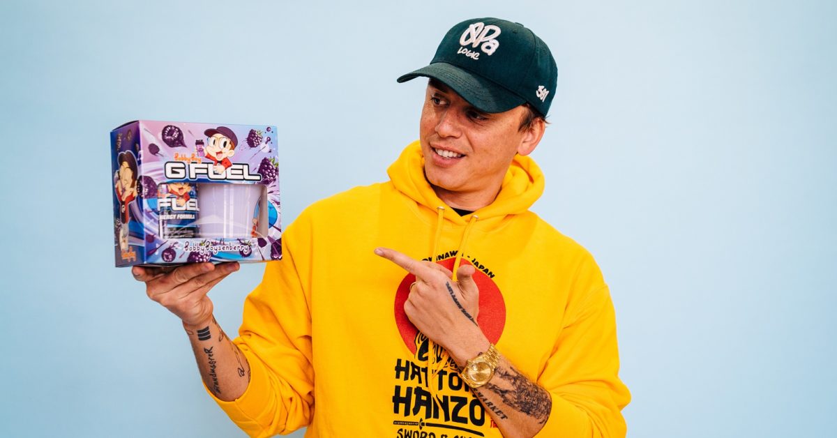 G Fuel & Logic Partner Up For A Bobby Boysenberry Flavor