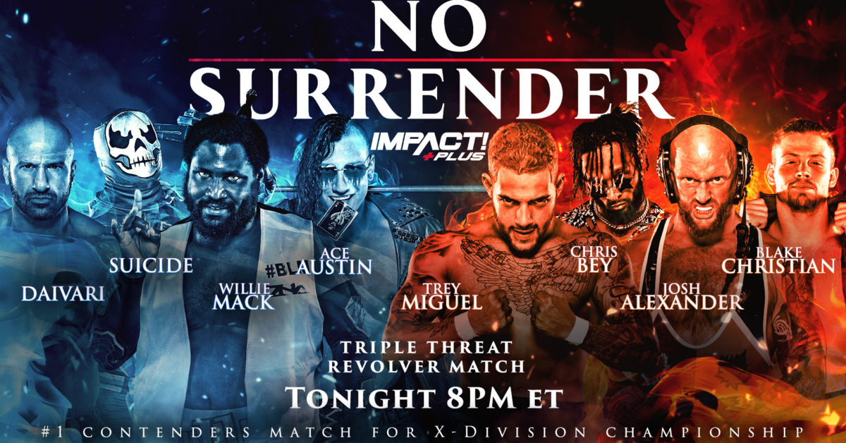 No Surrender Results - Who Won the Triple Threat Revolver Match?