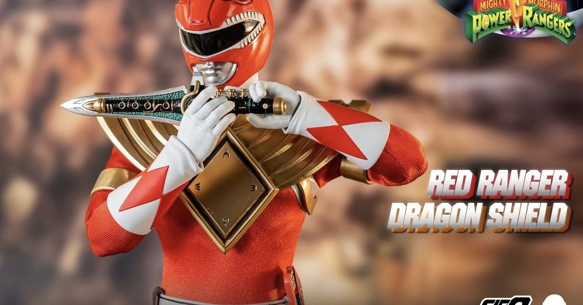 Power Rangers Dragon Shield Red Ranger Arrives From Threezero