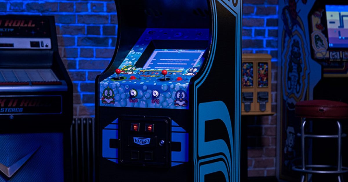 Numskull Reveals A New Quarter Arcades Cabinet For Bubble Bobble