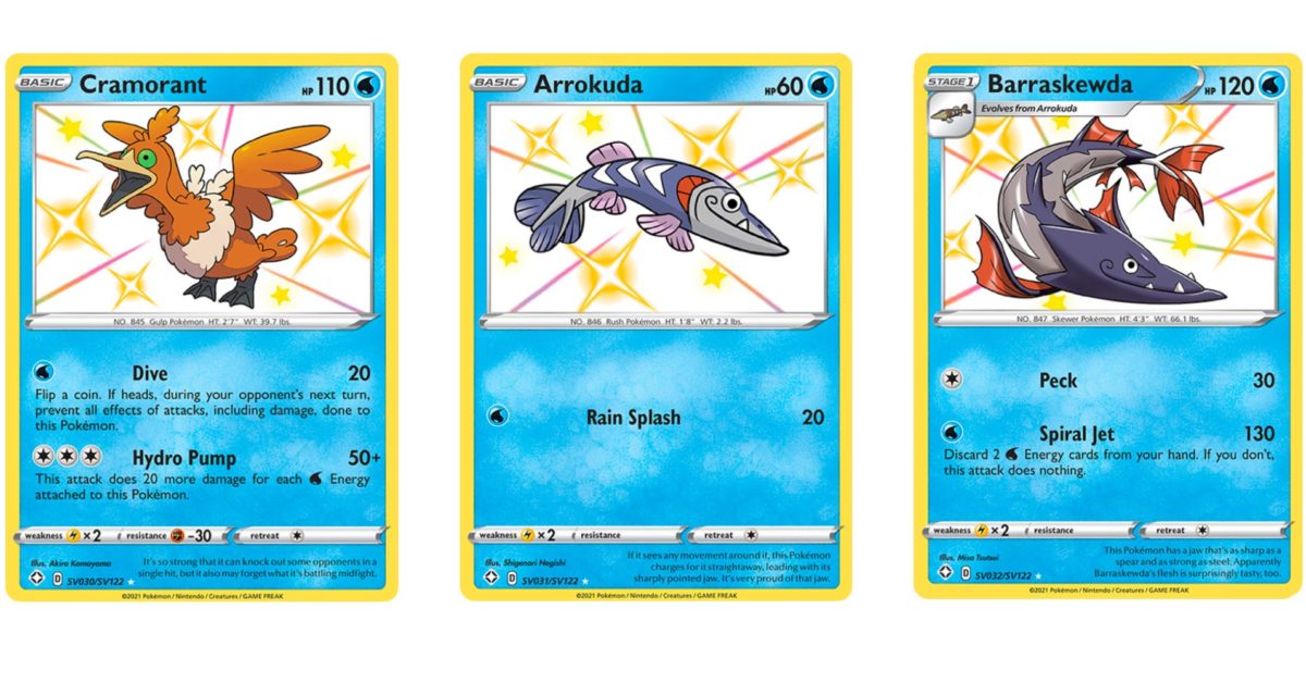 Shiny Pokémon Cards of Pokémon TCG: Shining Fates Part 7