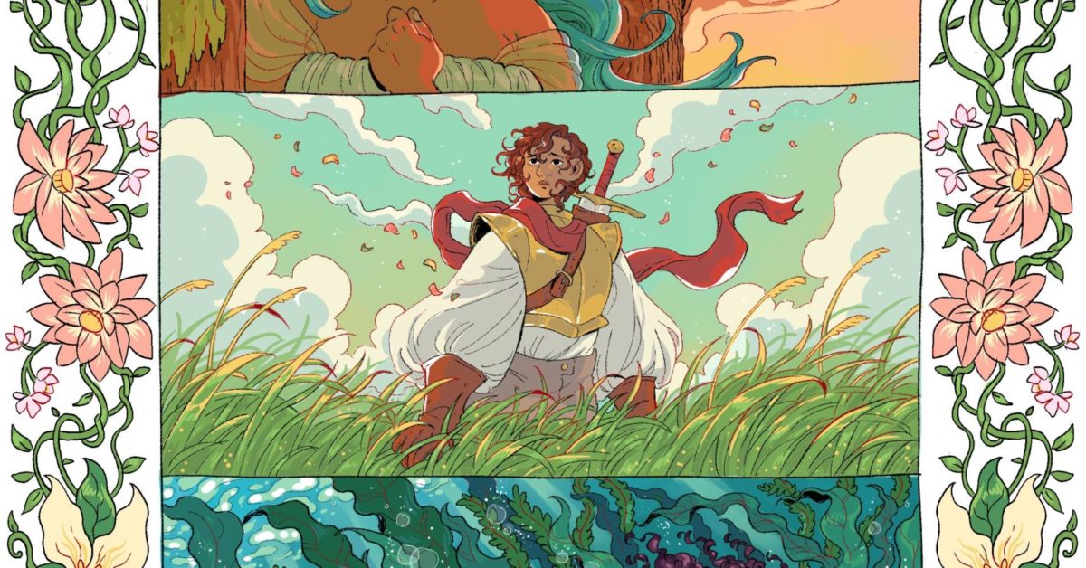 Rose Bousamra's Gutless OGN, Mermaid, Witch Princess & Wooden Knight