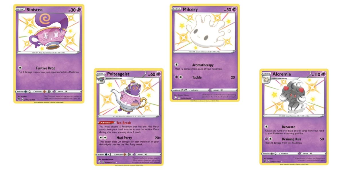 Shiny Pokémon Cards Of Pokémon TCG: Shining Fates Part 14
