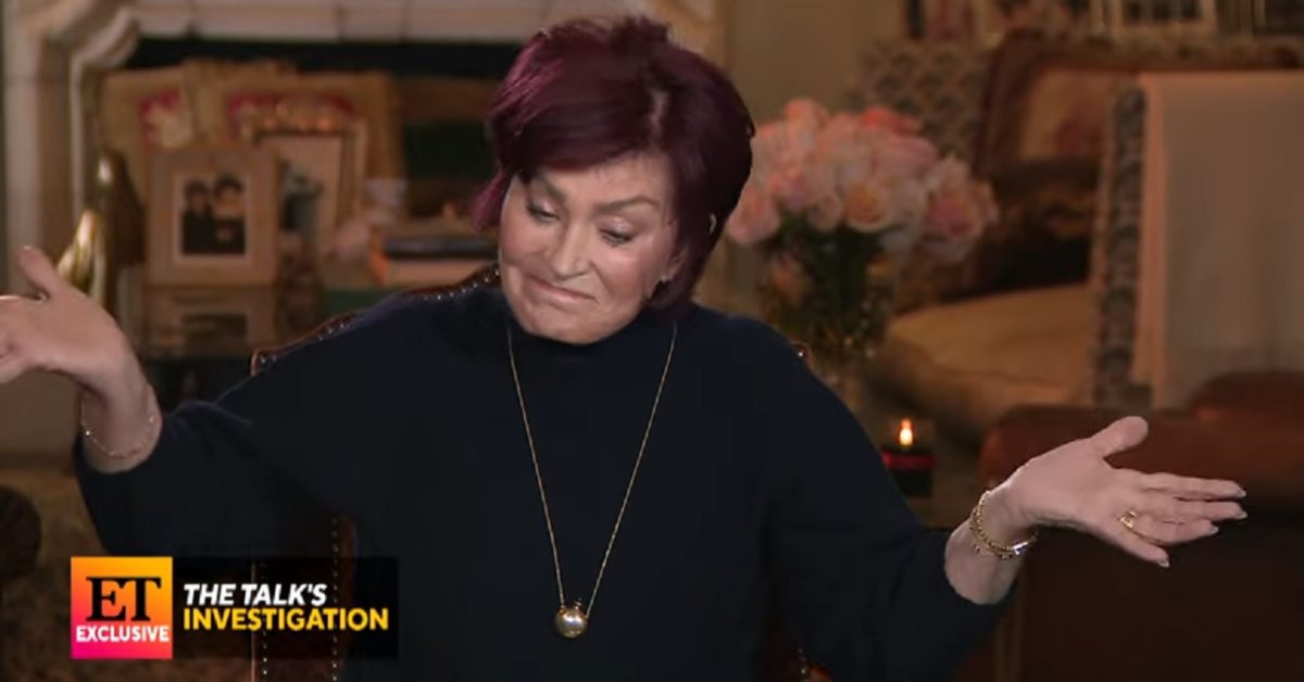 The Talk: Sharon Osbourne Claims She Was "Set Up", "Sacrificial Lamb"