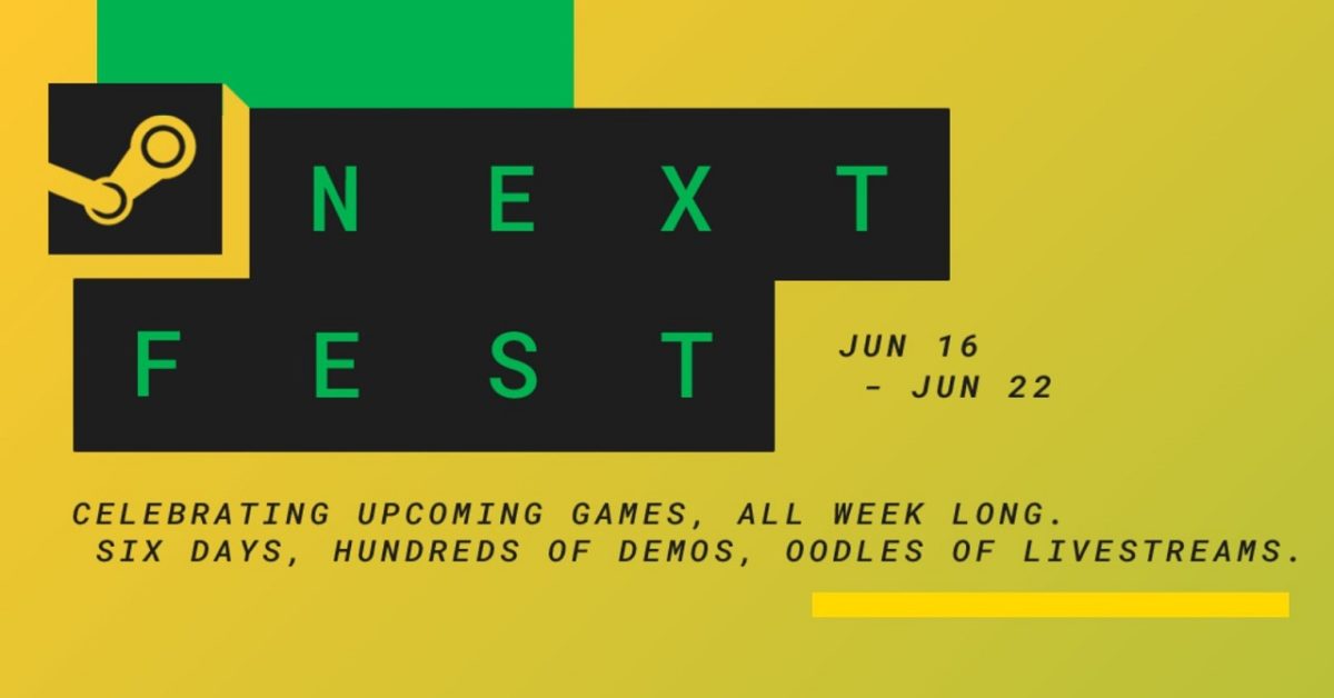 Steam Next Fest Officially Launches Today With Hundreds Of Games Steam Next Fest Officially Launches Today With Hundreds Of Games